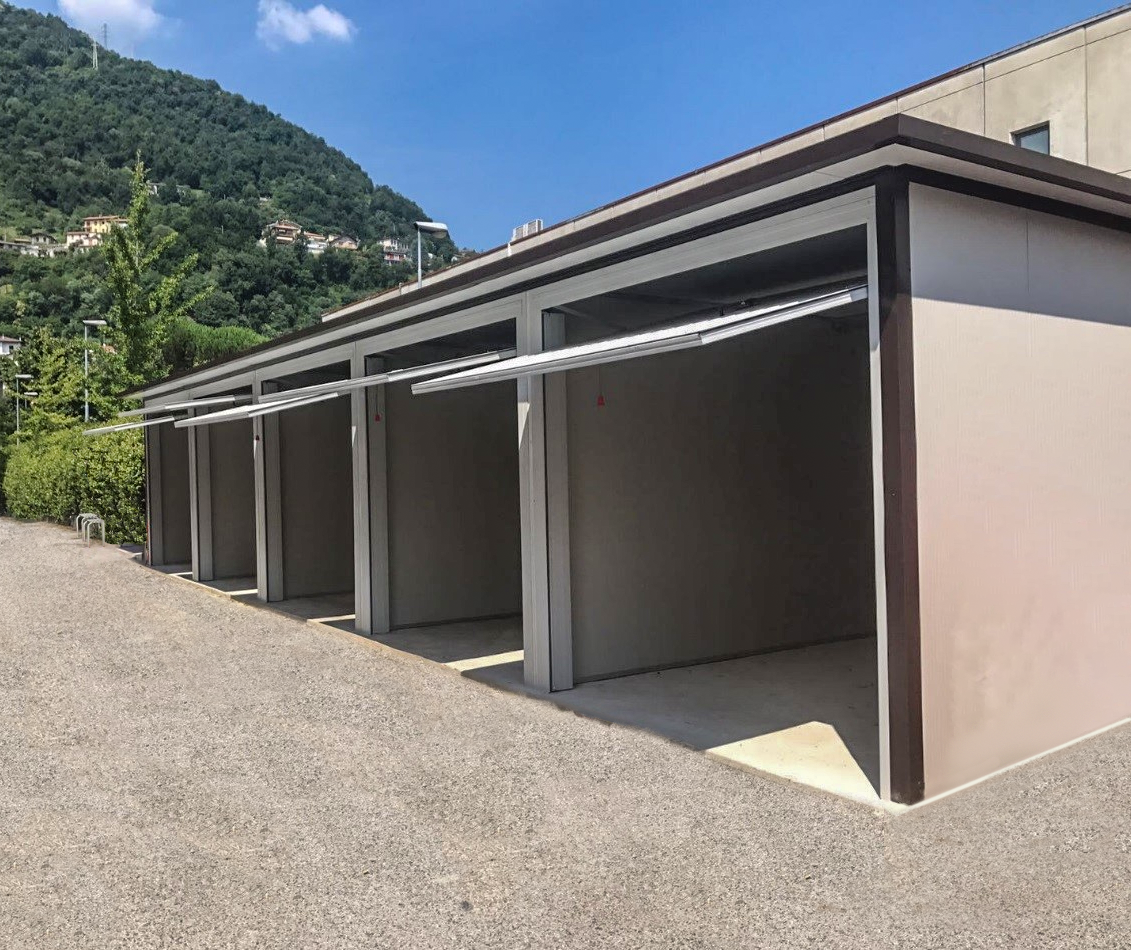 Box in lamiera coibentata per auto :: Box - Monoblocchi - Tettoie