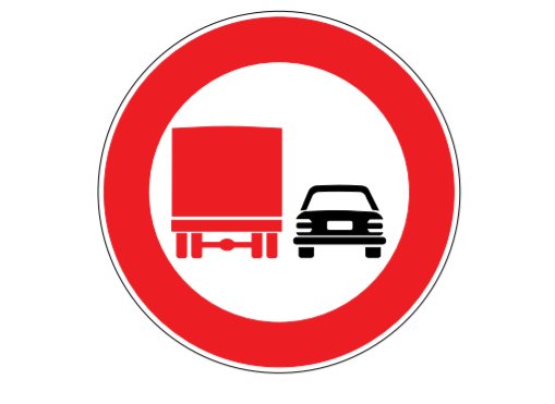Segnali divieto sorpasso veicoli massa sup 3,5 t :: Segnaletica